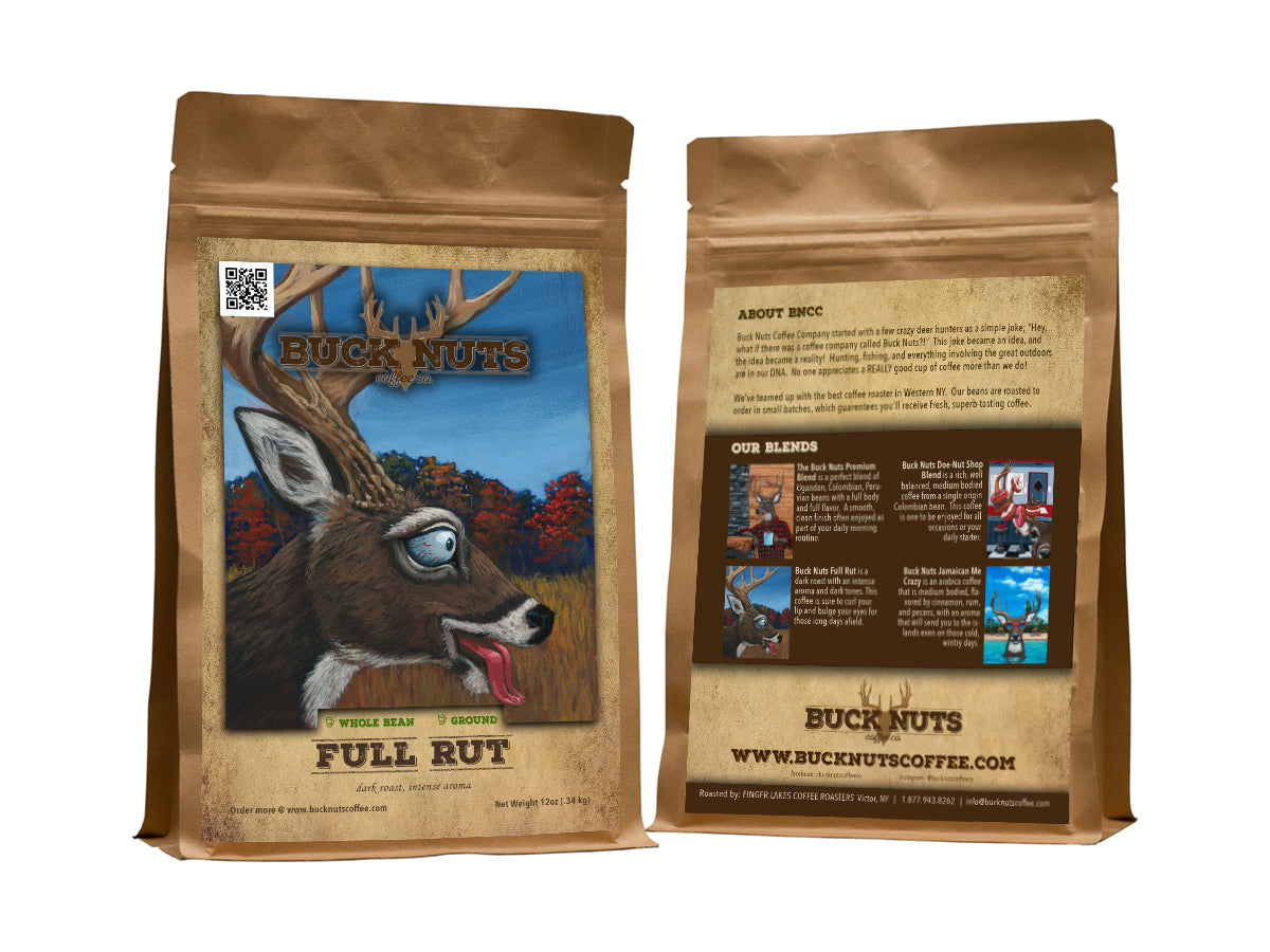 Buck Nuts Coffee Company Full Rut – Bucknuts Coffee